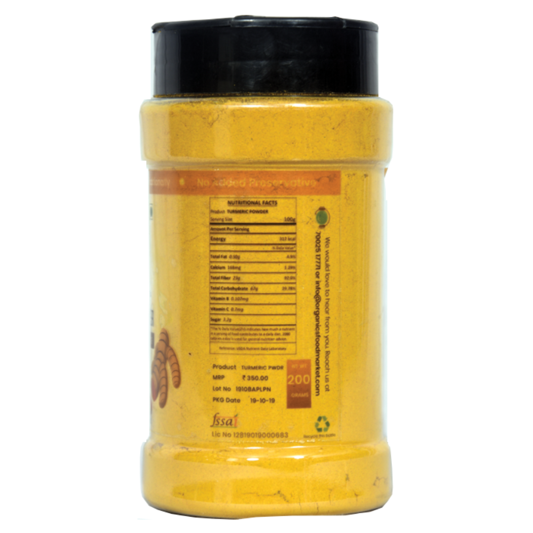 Waigaon Turmeric Powder (200GM Pack) | 100% Pure – Brightcrop Agro