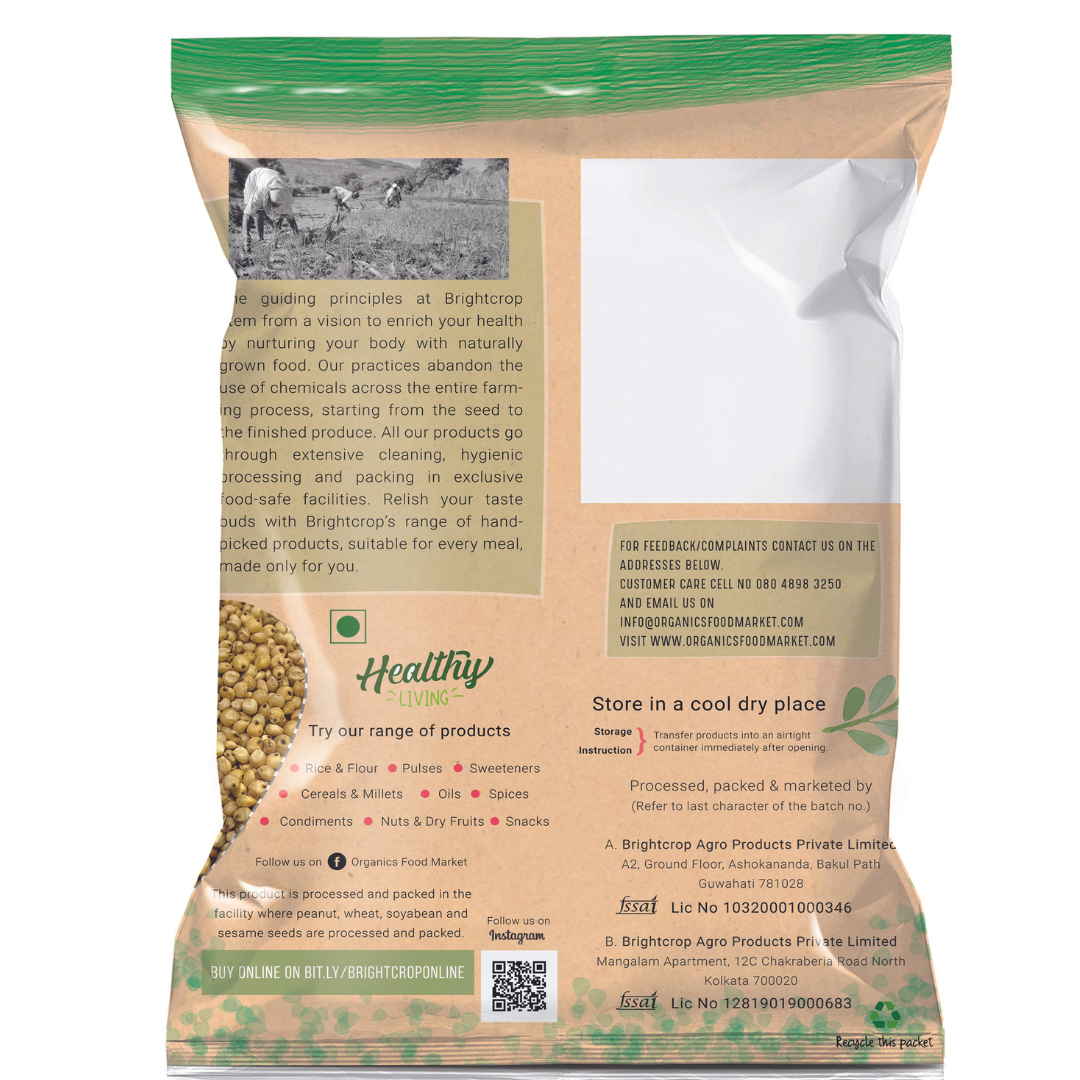 Foxtail Millet (Navane) (1kg Pack) – Brightcrop Agro